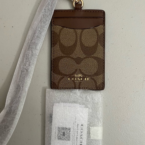Coach | Accessories | Coach Id Lanyard In Signature Canvas | Poshmark